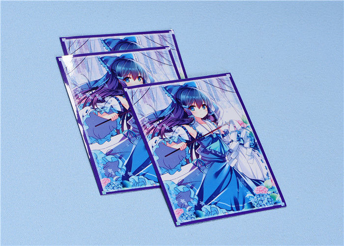 Custom Size Girls Character Anime Game Card Sleeves For Deck Protector Sleeves